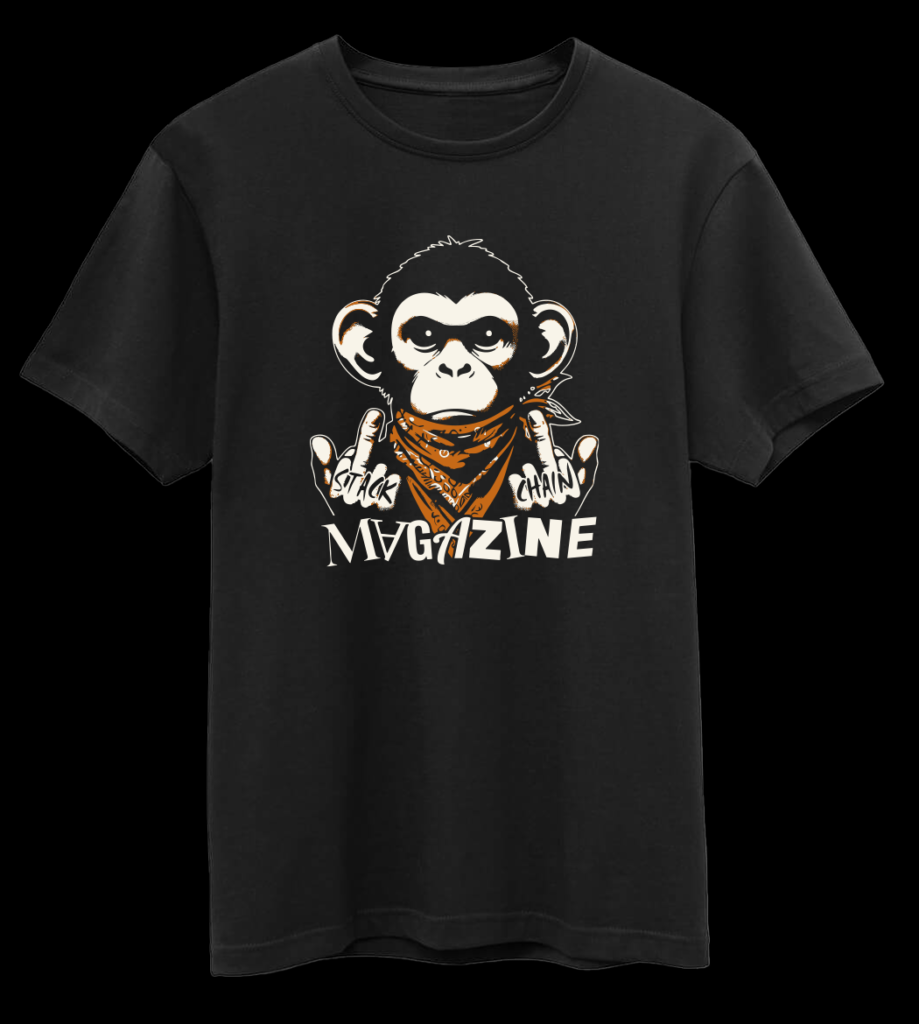 Stackchain Magazine Beef the Monki T-shirt